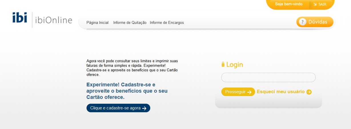 Segunda via da Fatura cartão de crédito Ibicard - Boleto Ibicard online