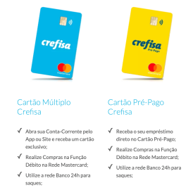 Solicitar cartão de crédito Crefisa - Para negativado - Conta Digital ...